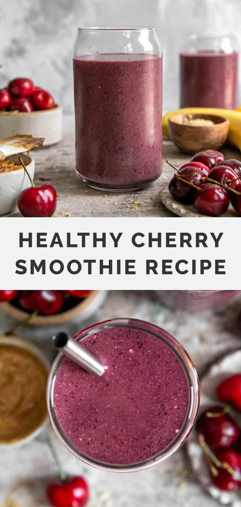 Cherry Smoothie • Fit Mitten Kitchen