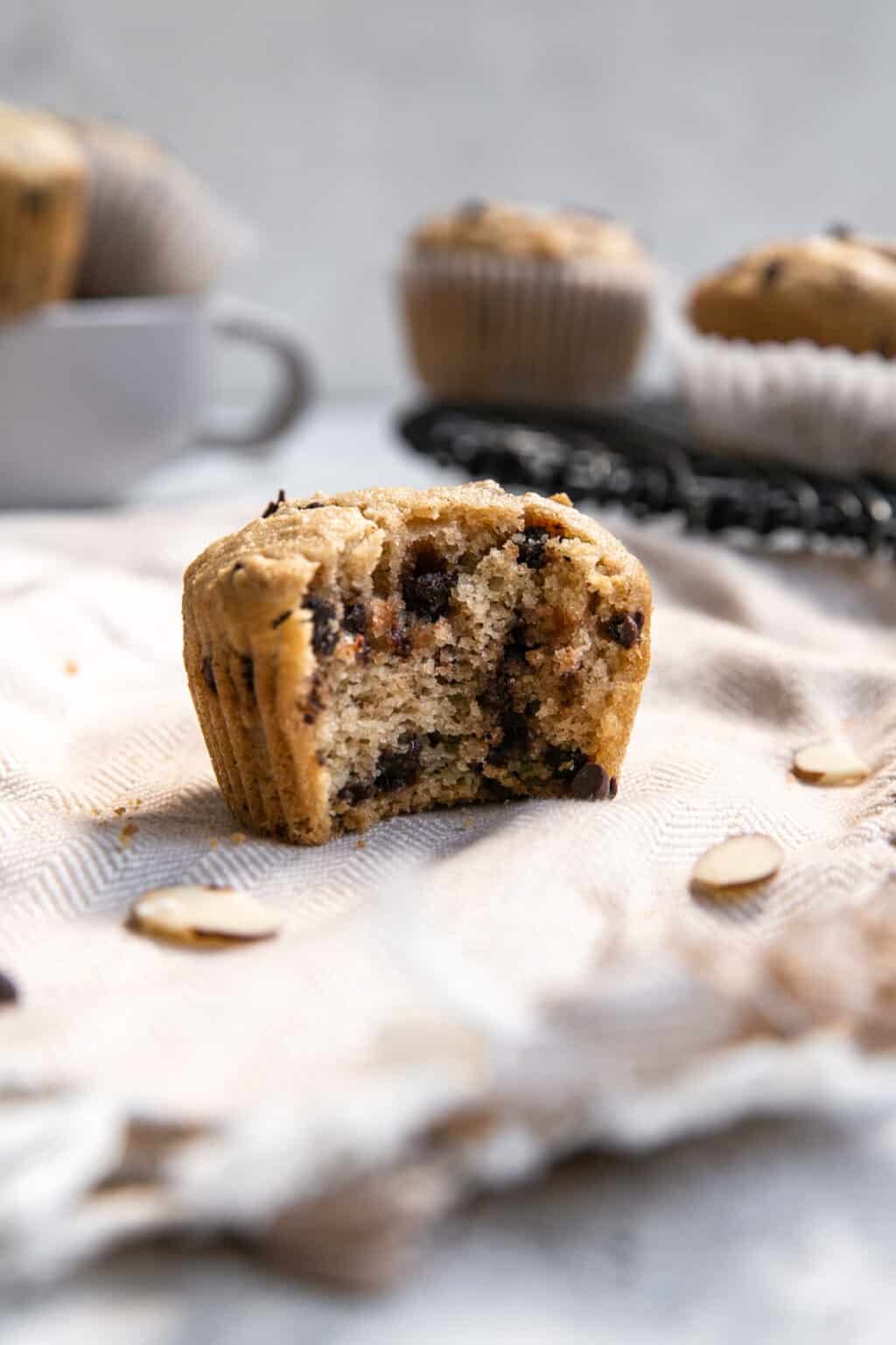Almond Flour Chocolate Chip Muffins • Fit Mitten Kitchen