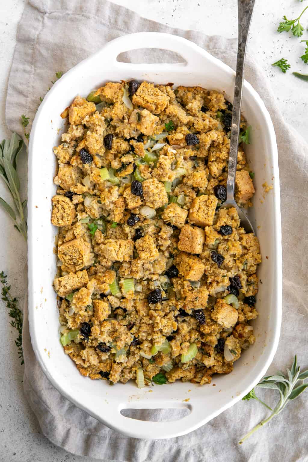 Cornbread Stuffing • Fit Mitten Kitchen