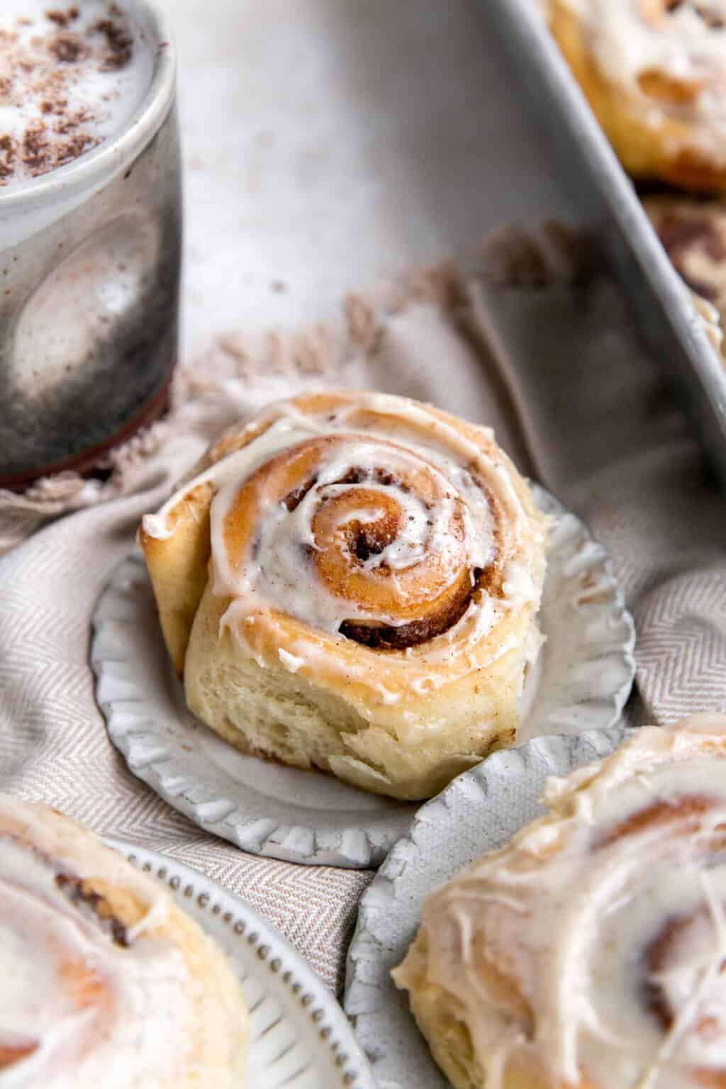 Chai Spiced Cinnamon Rolls • Fit Mitten Kitchen