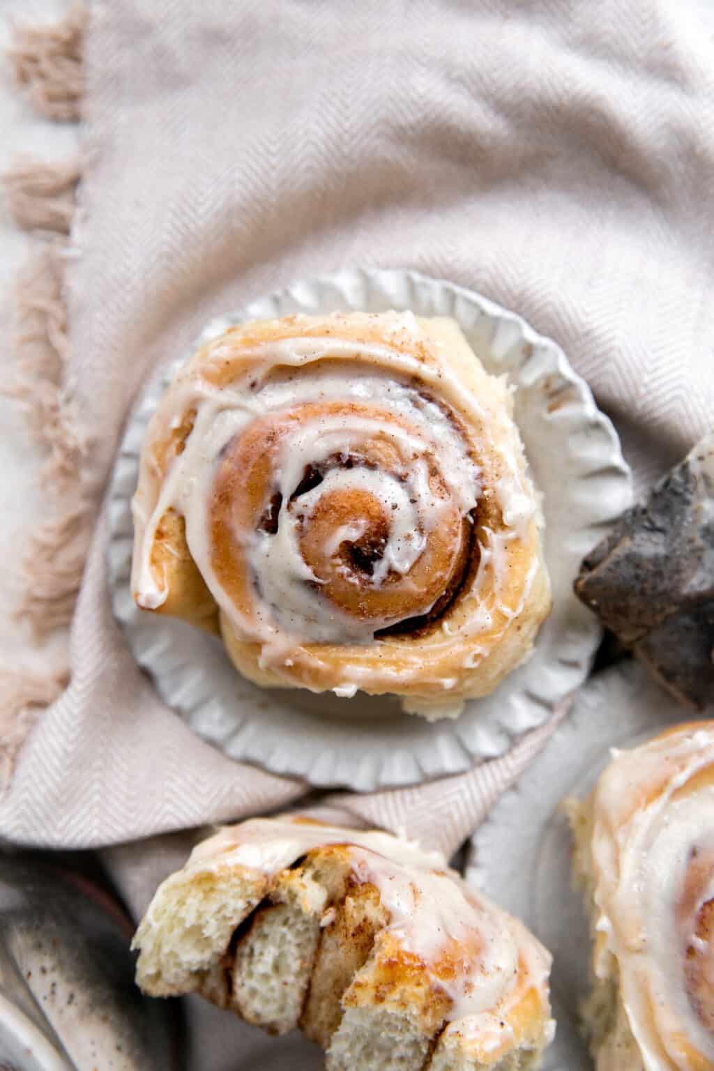 Chai Spiced Cinnamon Rolls • Fit Mitten Kitchen