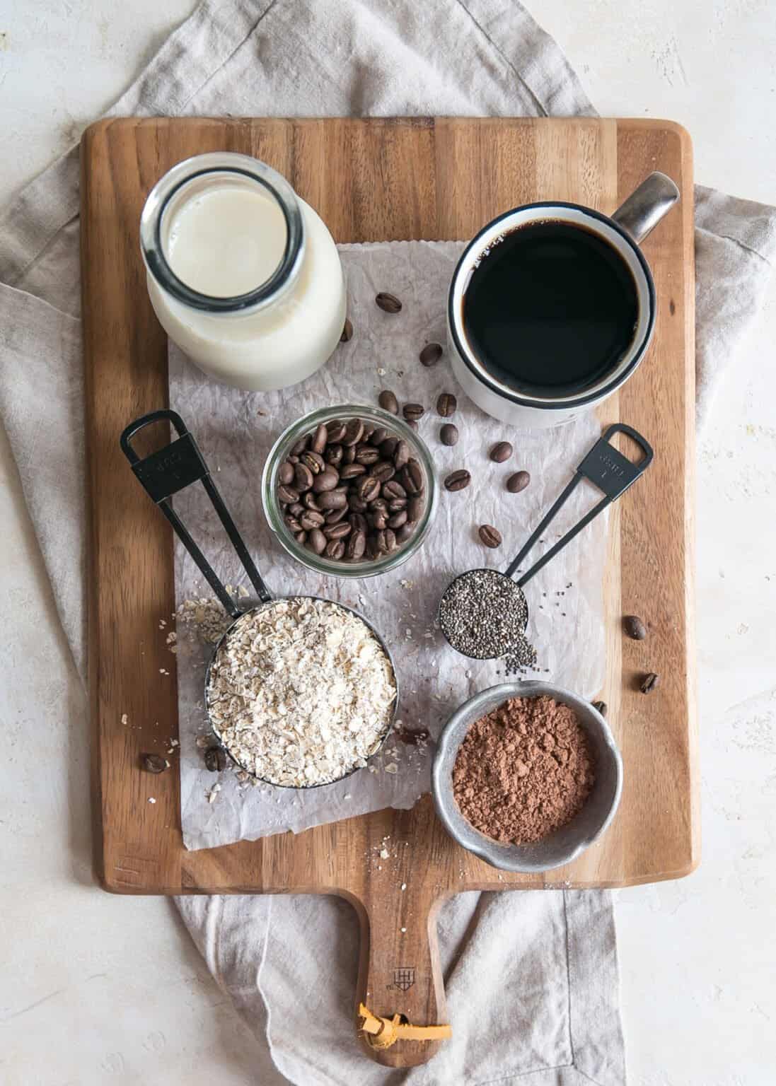 Mocha Overnight Oats • Fit Mitten Kitchen