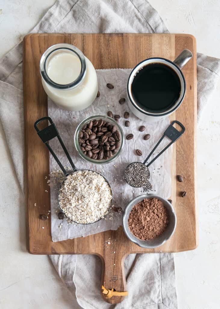 Mocha Overnight Oats • Fit Mitten Kitchen