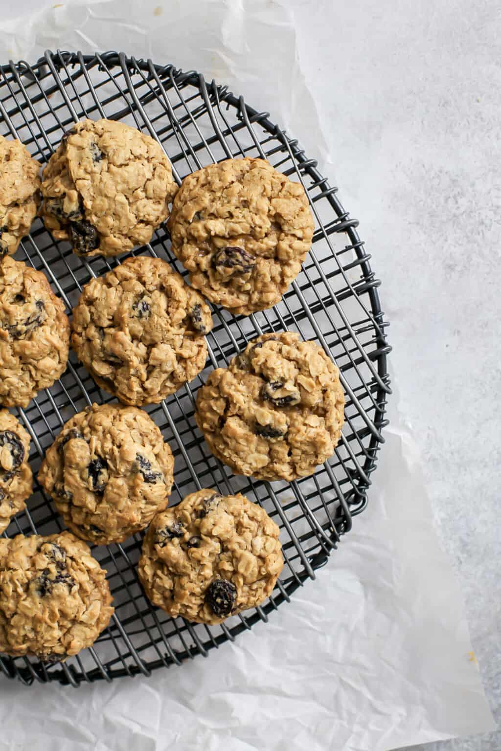 Healthy Oatmeal Raisin Cookies • Fit Mitten Kitchen