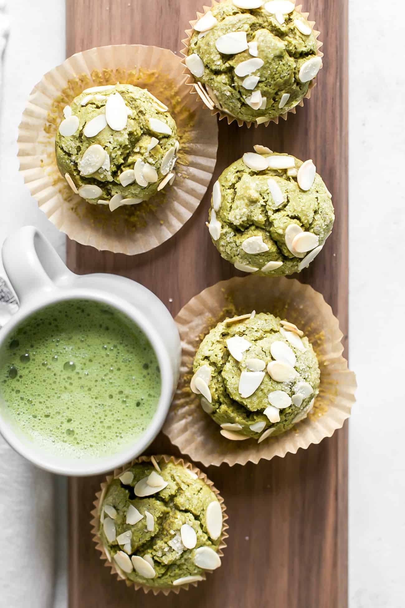 The Best Matcha Muffins • Fit Mitten Kitchen