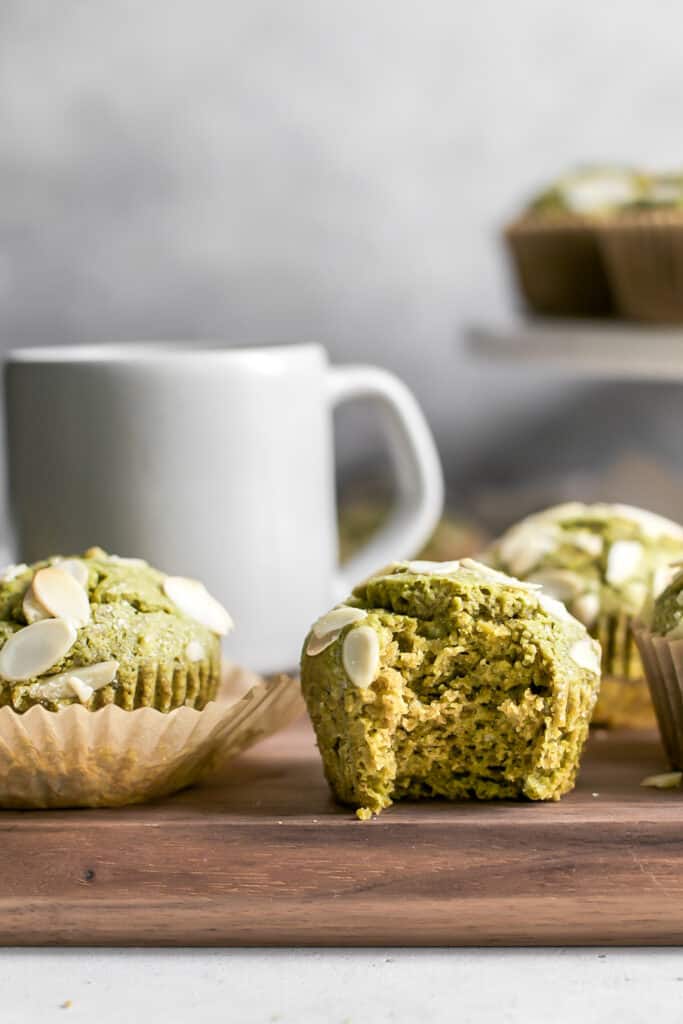 The Best Matcha Muffins • Fit Mitten Kitchen
