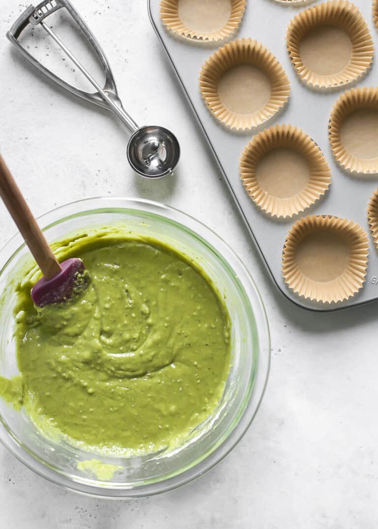 The Best Matcha Muffins • Fit Mitten Kitchen