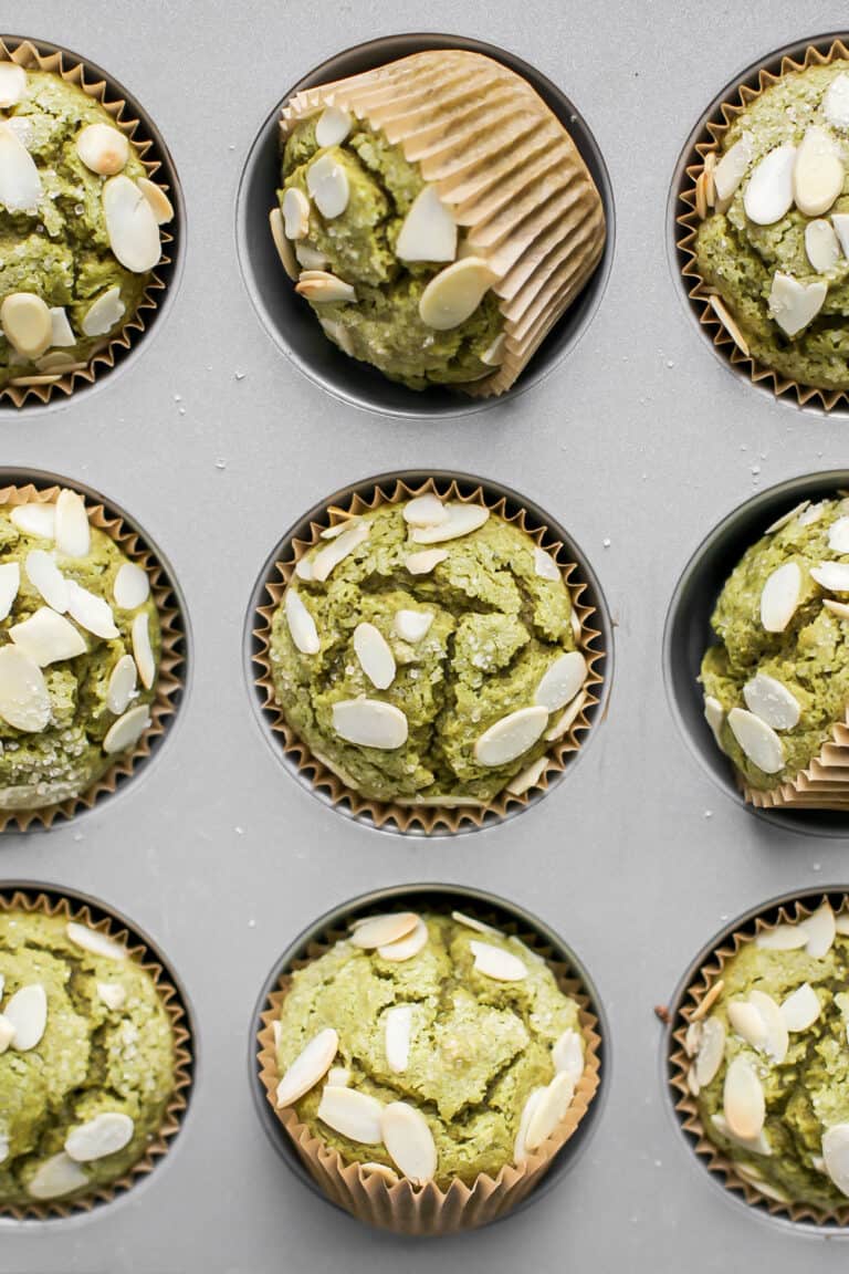 The Best Matcha Muffins • Fit Mitten Kitchen