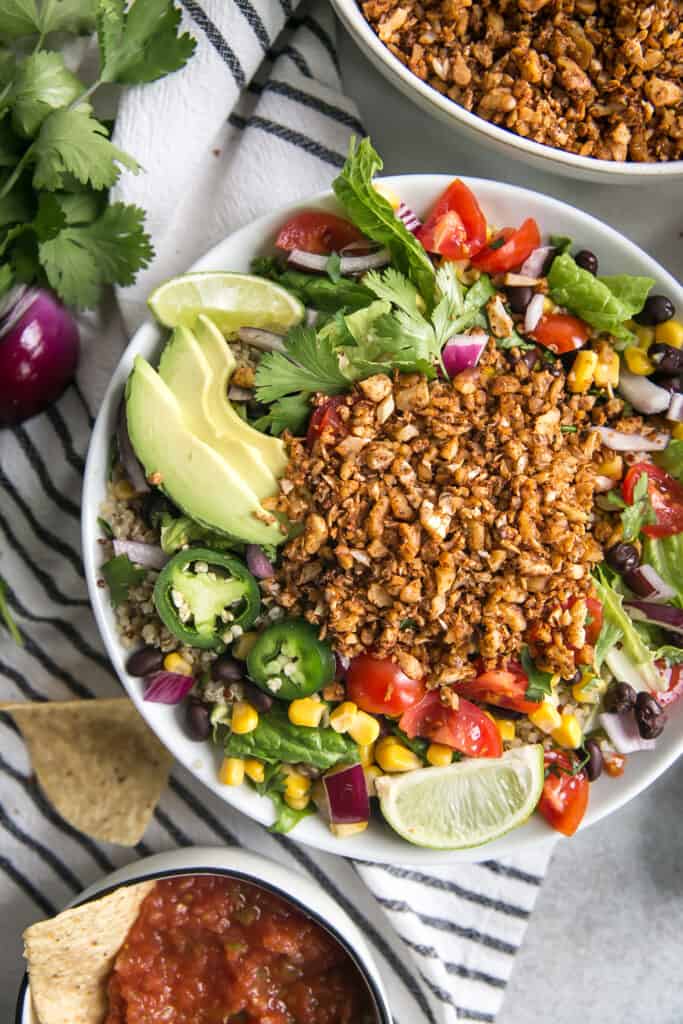 Vegan Walnut Taco Meat • Fit Mitten Kitchen