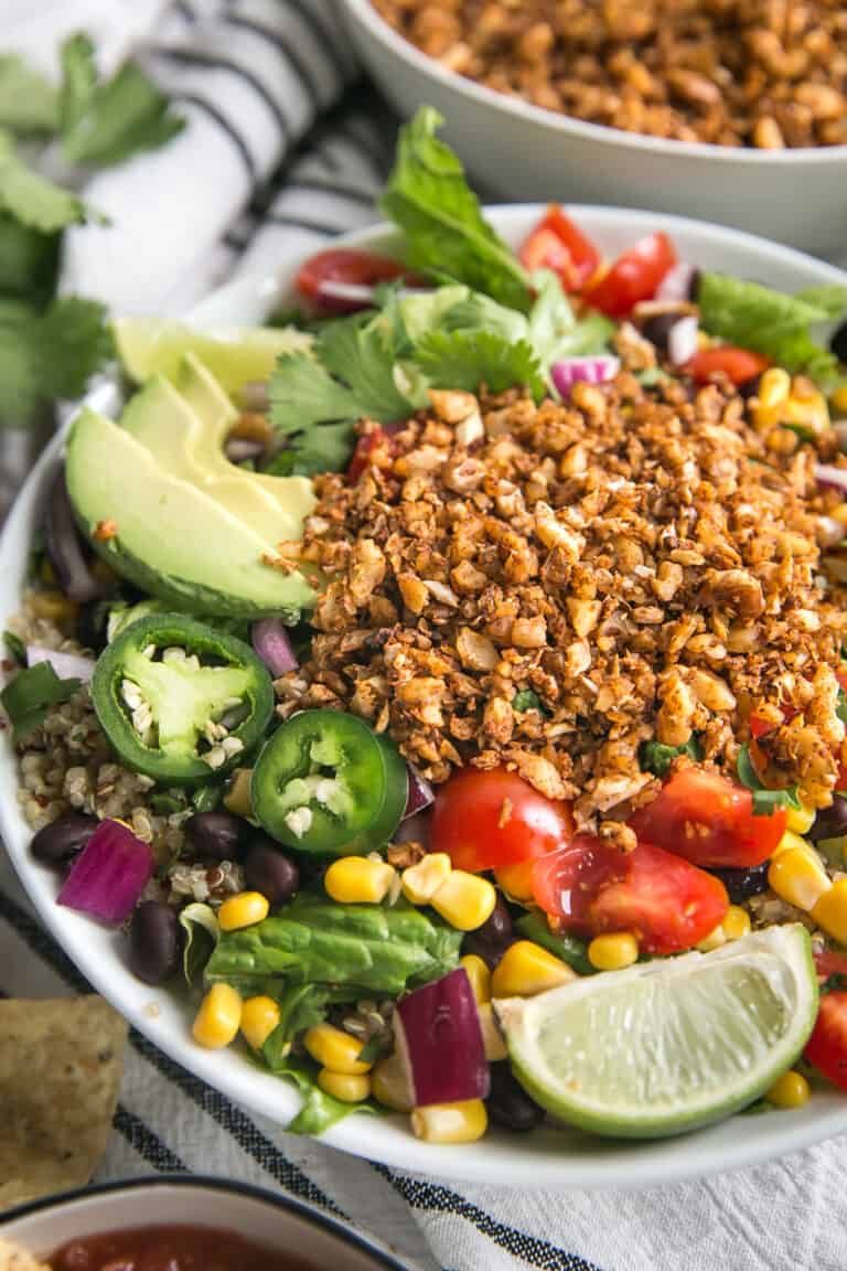 Vegan Walnut Taco Meat • Fit Mitten Kitchen