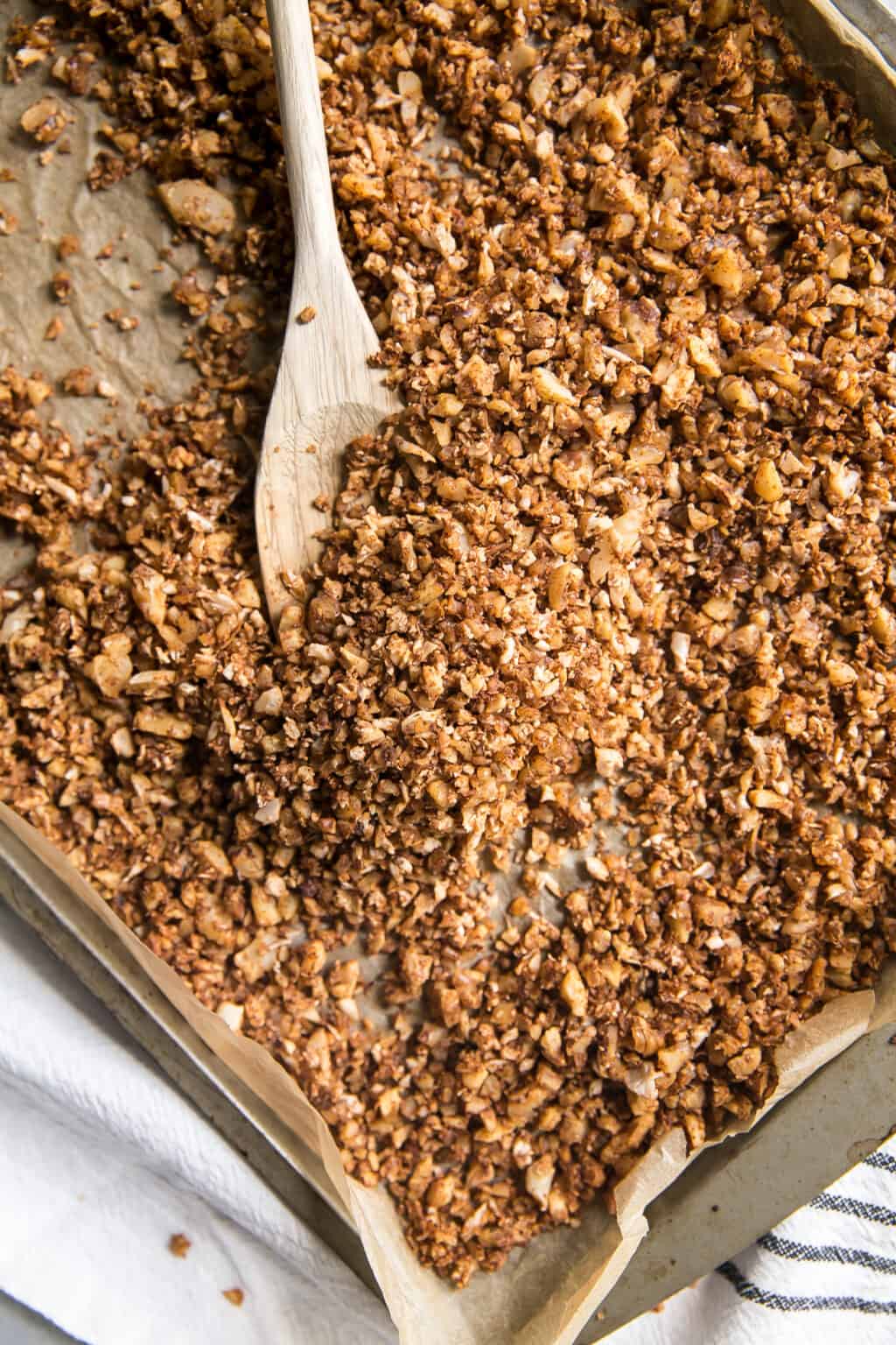 Vegan Walnut Taco Meat • Fit Mitten Kitchen