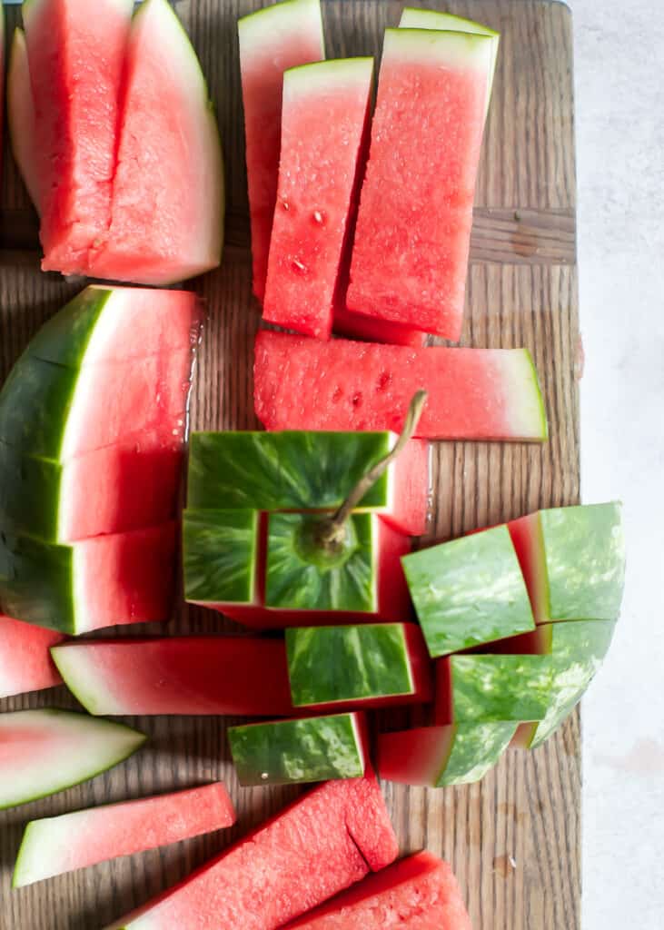 Blueberry Watermelon Salad • Fit Mitten Kitchen