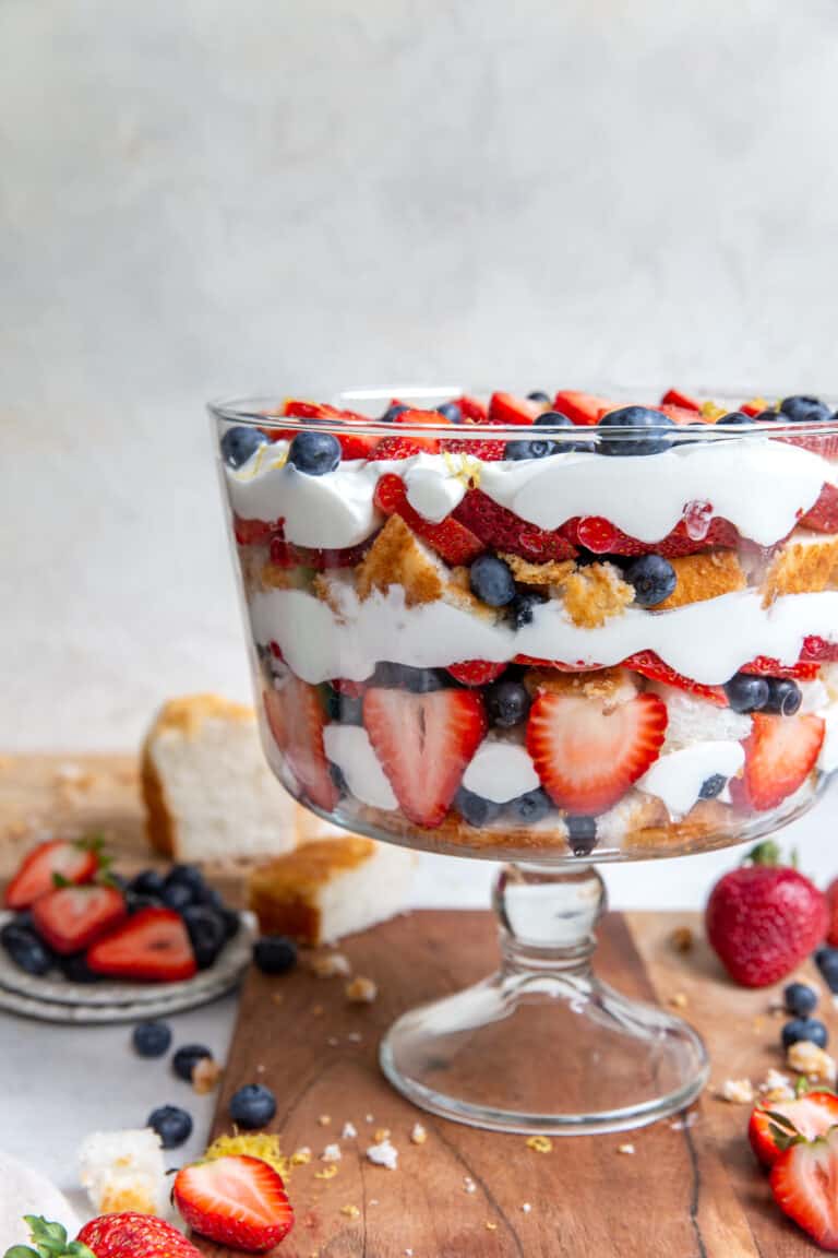 Summer Berry Trifle • Fit Mitten Kitchen