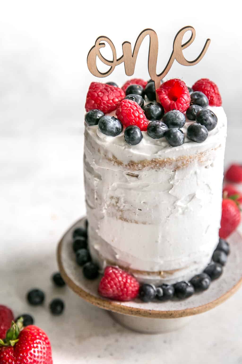 Healthy Smash Cake • Fit Mitten Kitchen
