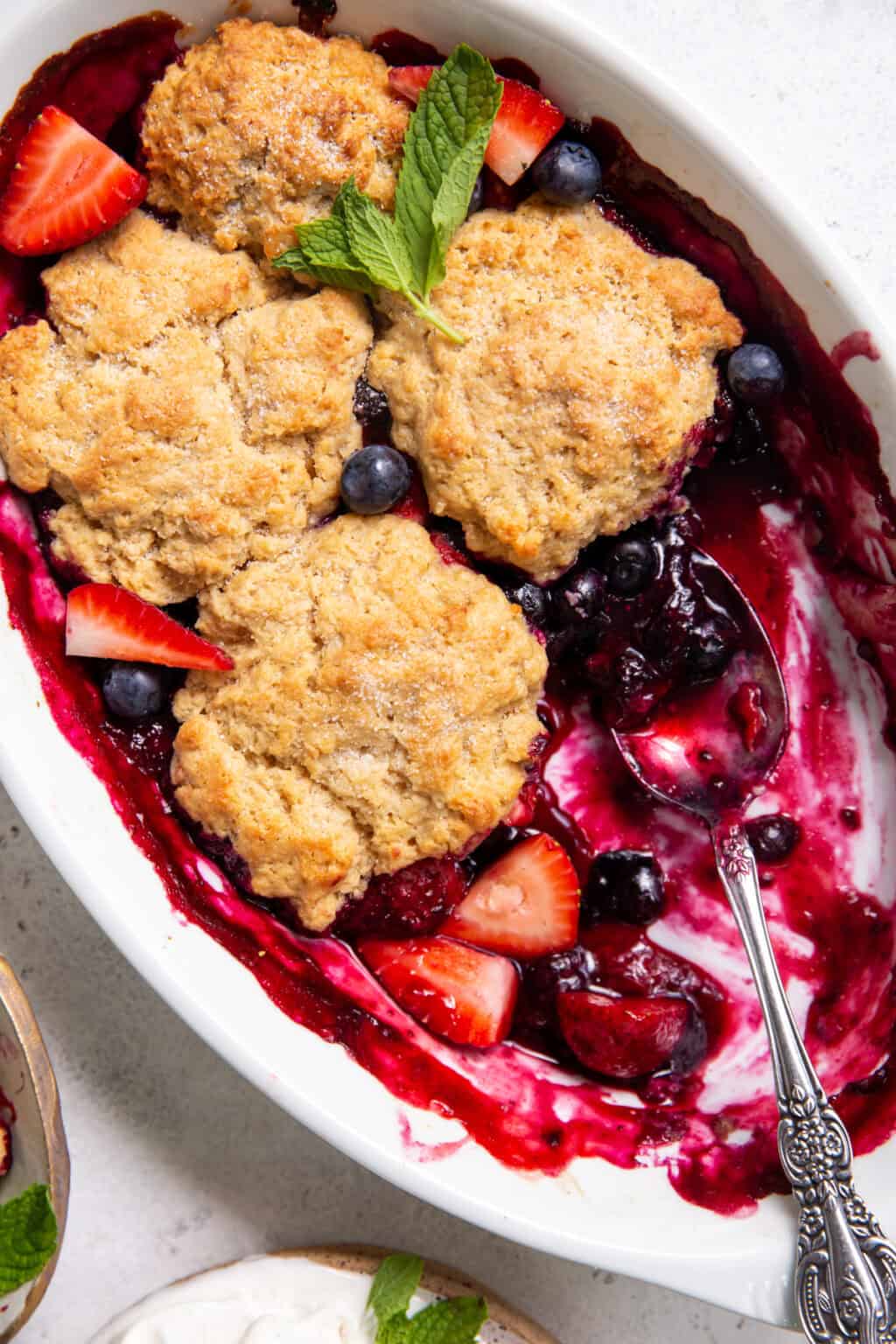Berry Cobbler • Fit Mitten Kitchen
