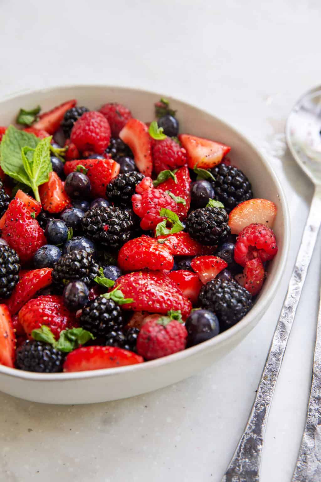 Berry Fruit Salad • Fit Mitten Kitchen
