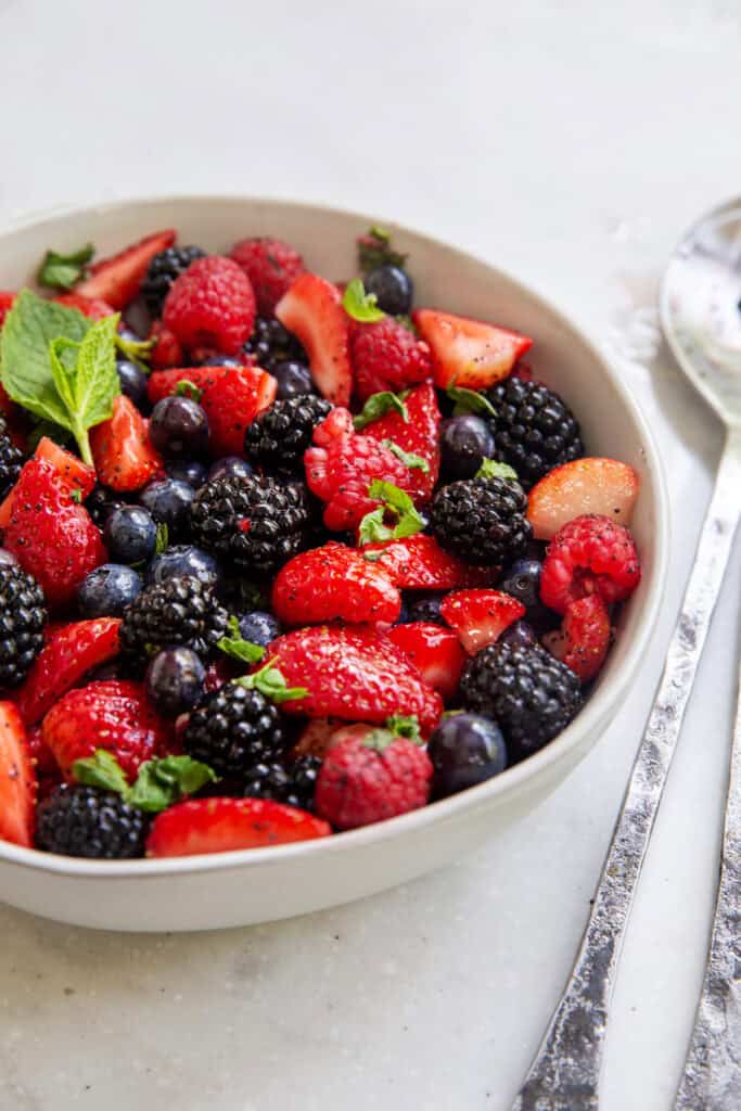 Berry Fruit Salad • Fit Mitten Kitchen