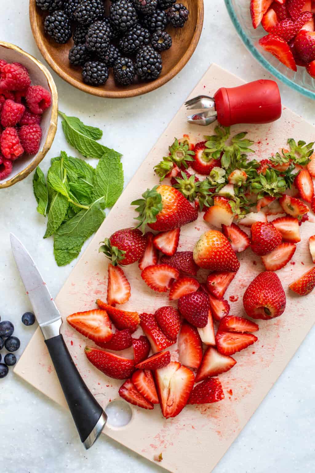 Berry Fruit Salad • Fit Mitten Kitchen