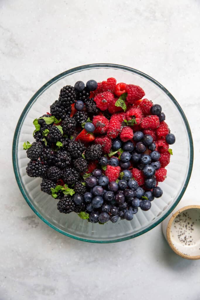 Berry Fruit Salad • Fit Mitten Kitchen