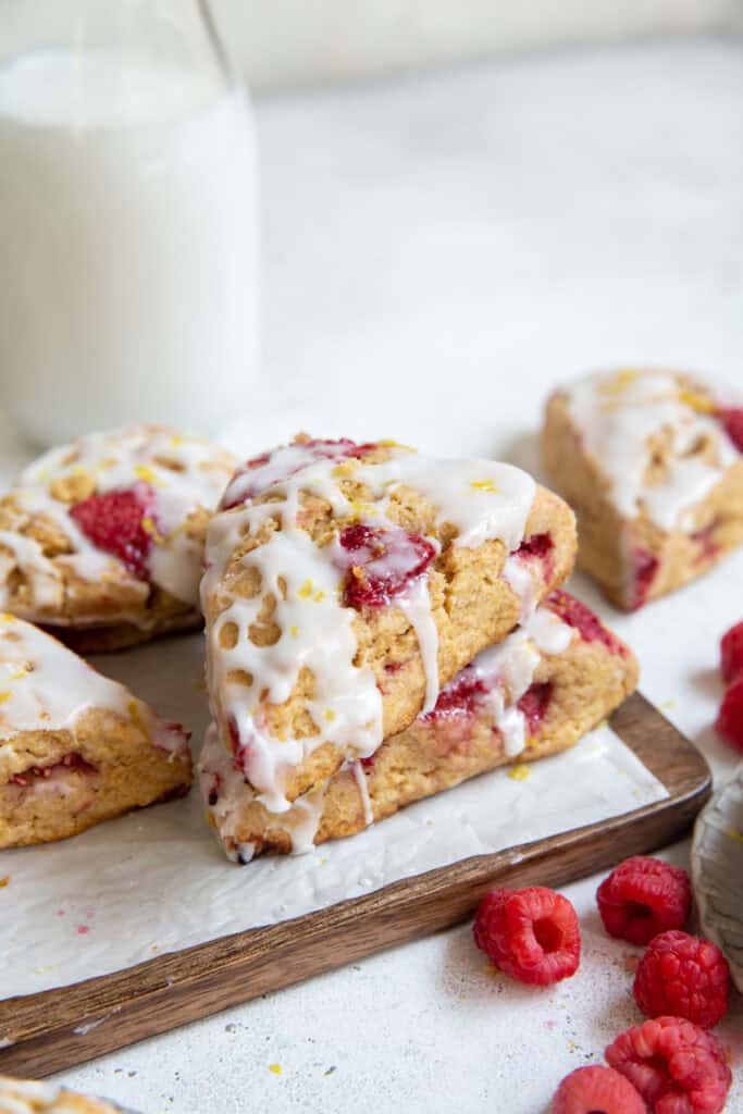 Raspberry Scones • Fit Mitten Kitchen