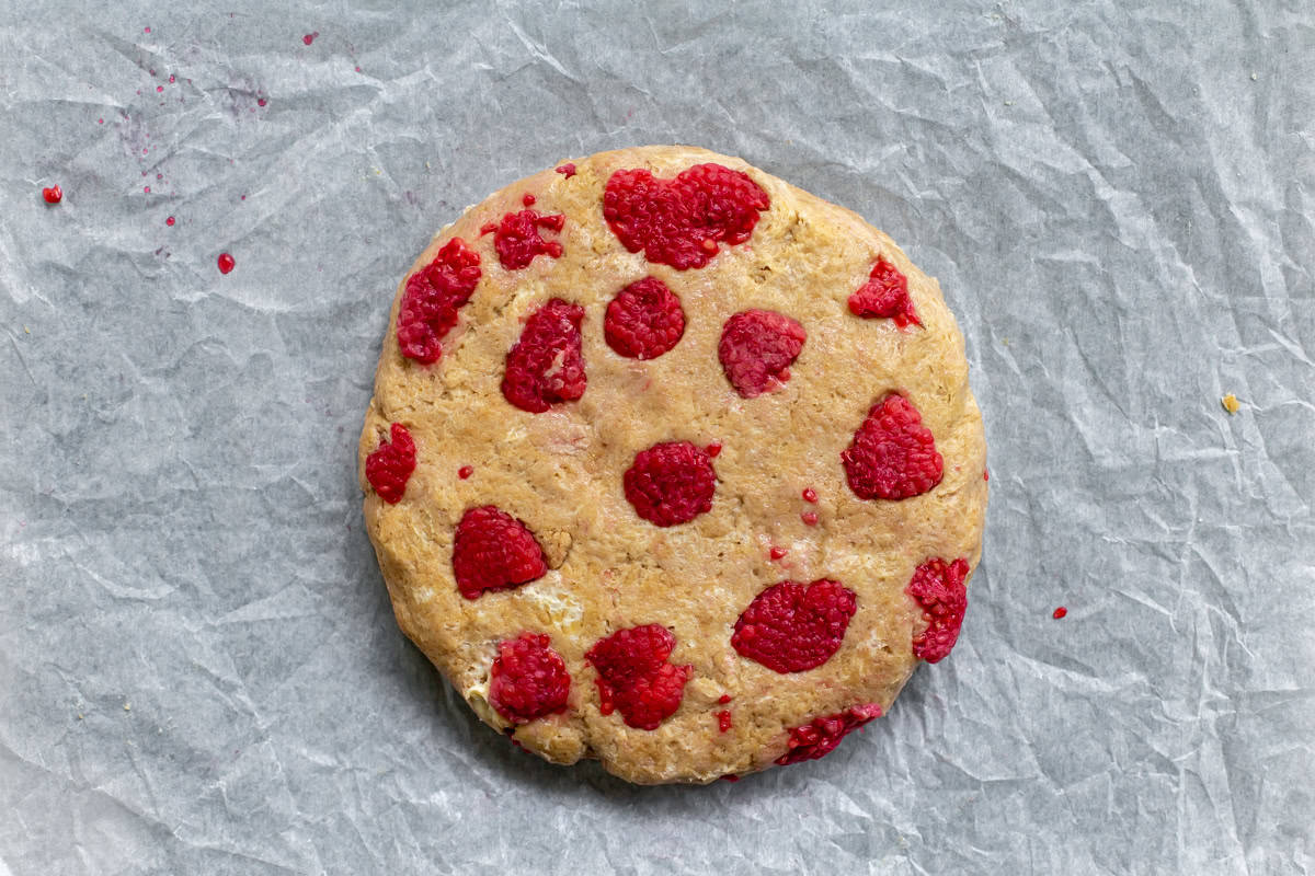 Raspberry Scones • Fit Mitten Kitchen