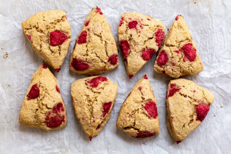 Raspberry Scones • Fit Mitten Kitchen