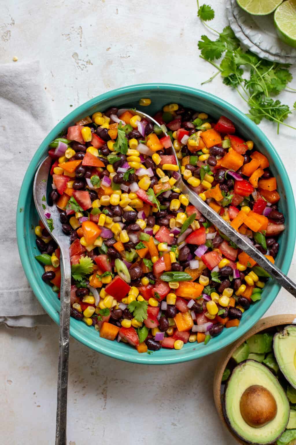 Black Bean and Corn Salsa • Fit Mitten Kitchen