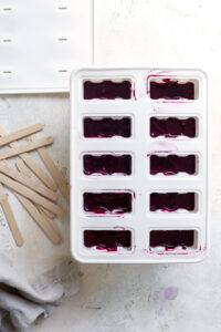 Blueberry Popsicles • Fit Mitten Kitchen