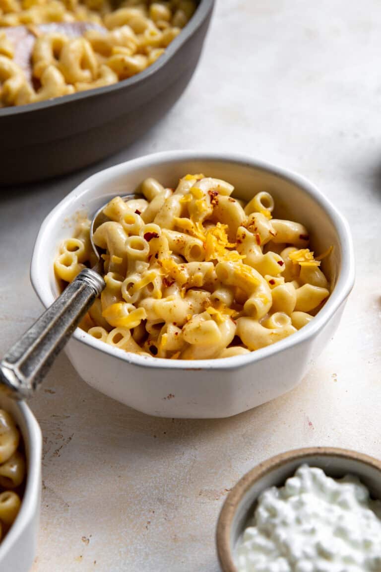 Cottage Cheese Mac and Cheese • Fit Mitten Kitchen