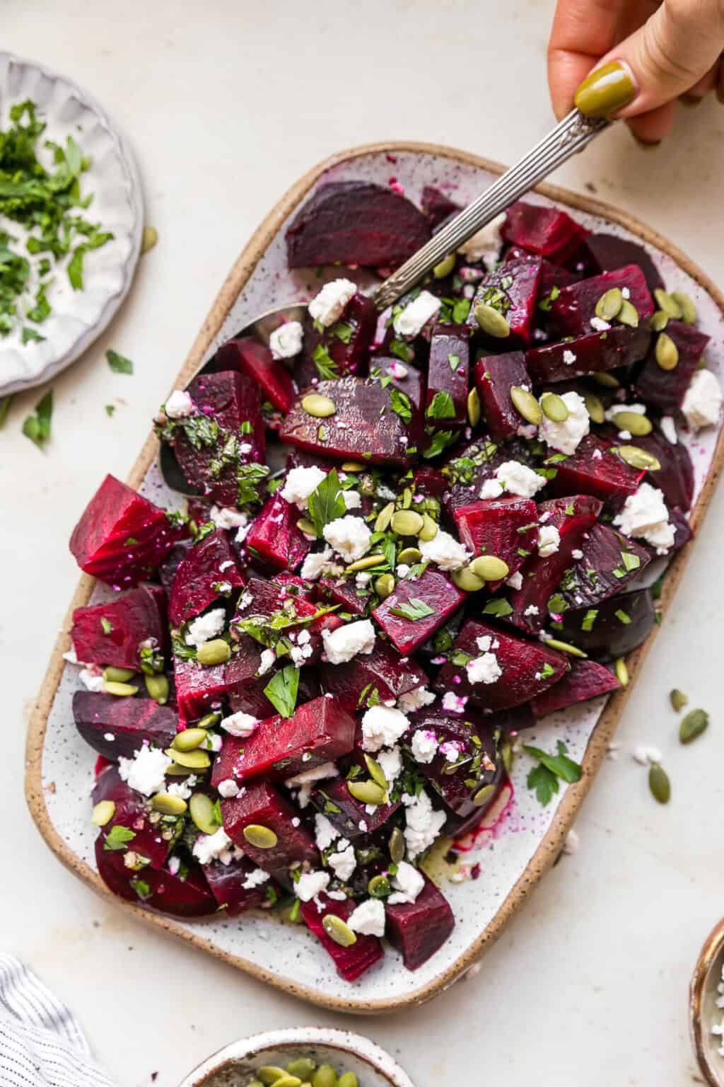 Beet and Feta Salad • Fit Mitten Kitchen