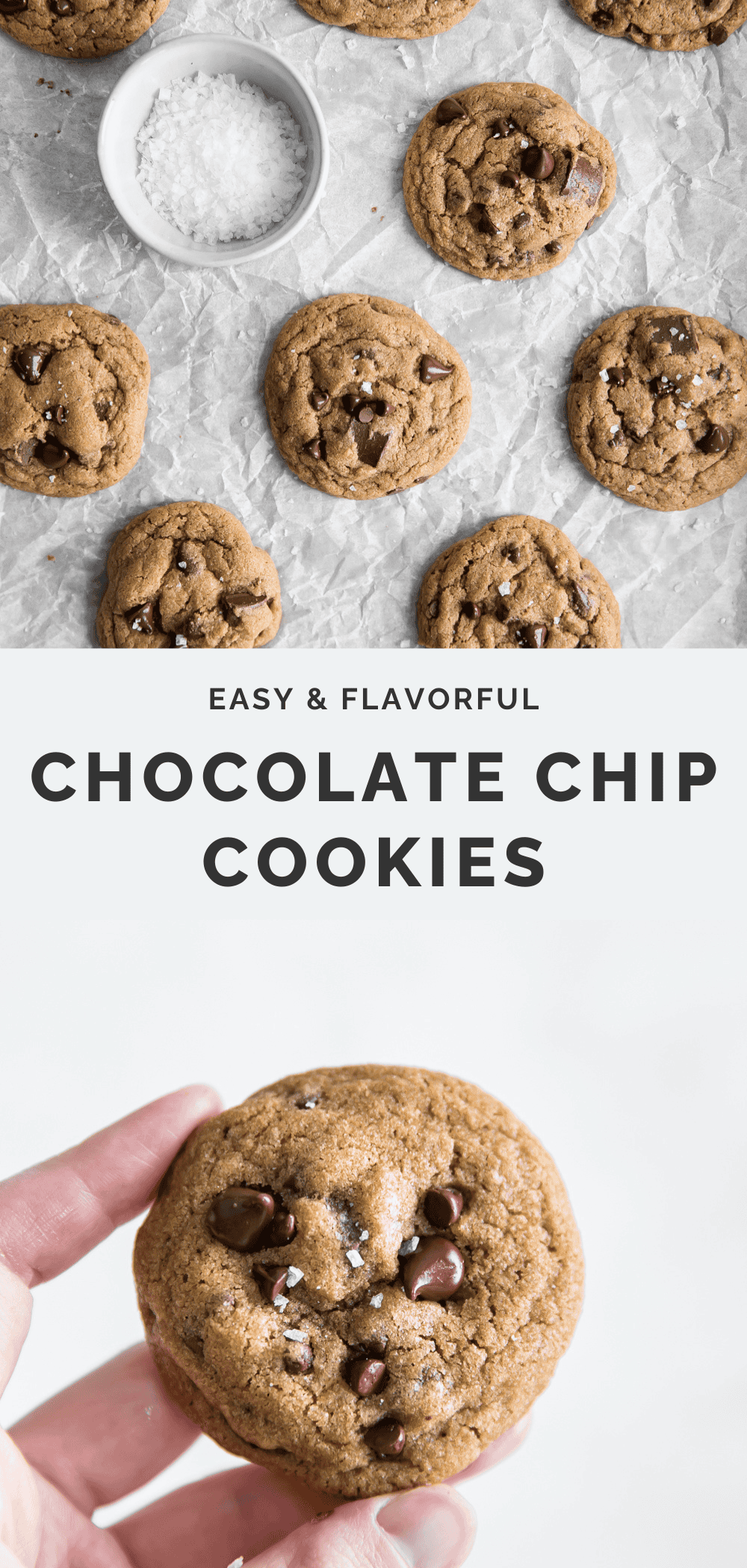 Chocolate Chip Cookies {soft centers, crisp edges} • Fit Mitten Kitchen