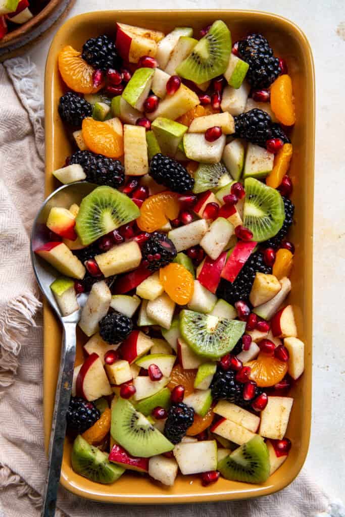 Thanksgiving Fruit Salad • Fit Mitten Kitchen