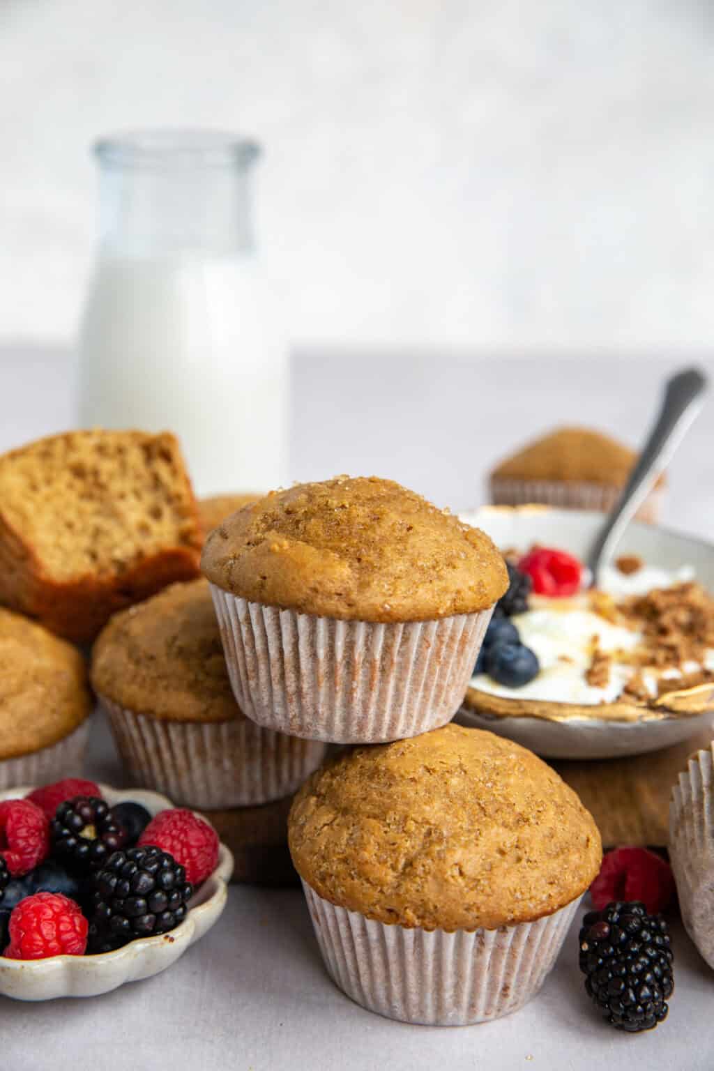 Greek Yogurt Muffins • Fit Mitten Kitchen