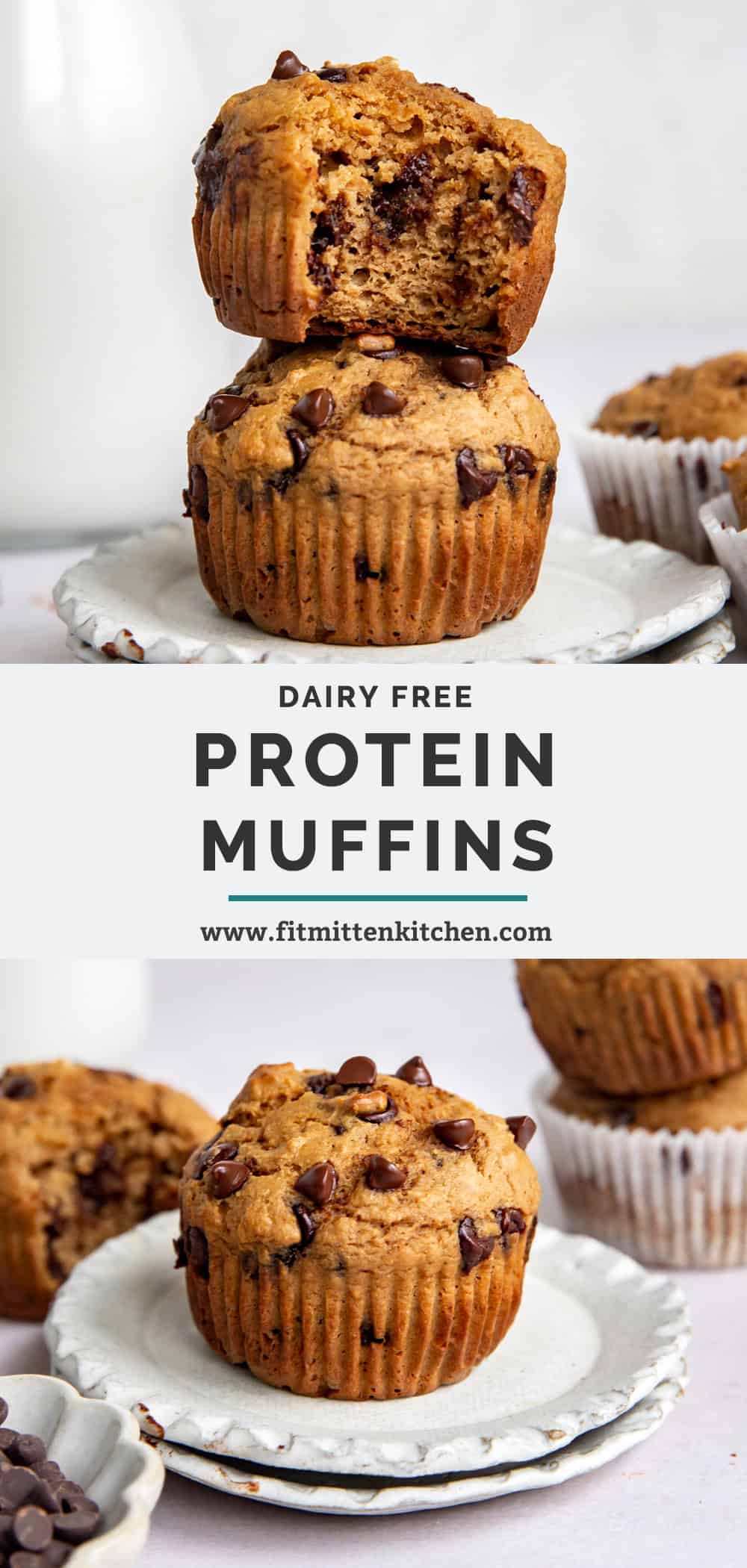 Protein Muffins {dairy-free friendly!} • Fit Mitten Kitchen