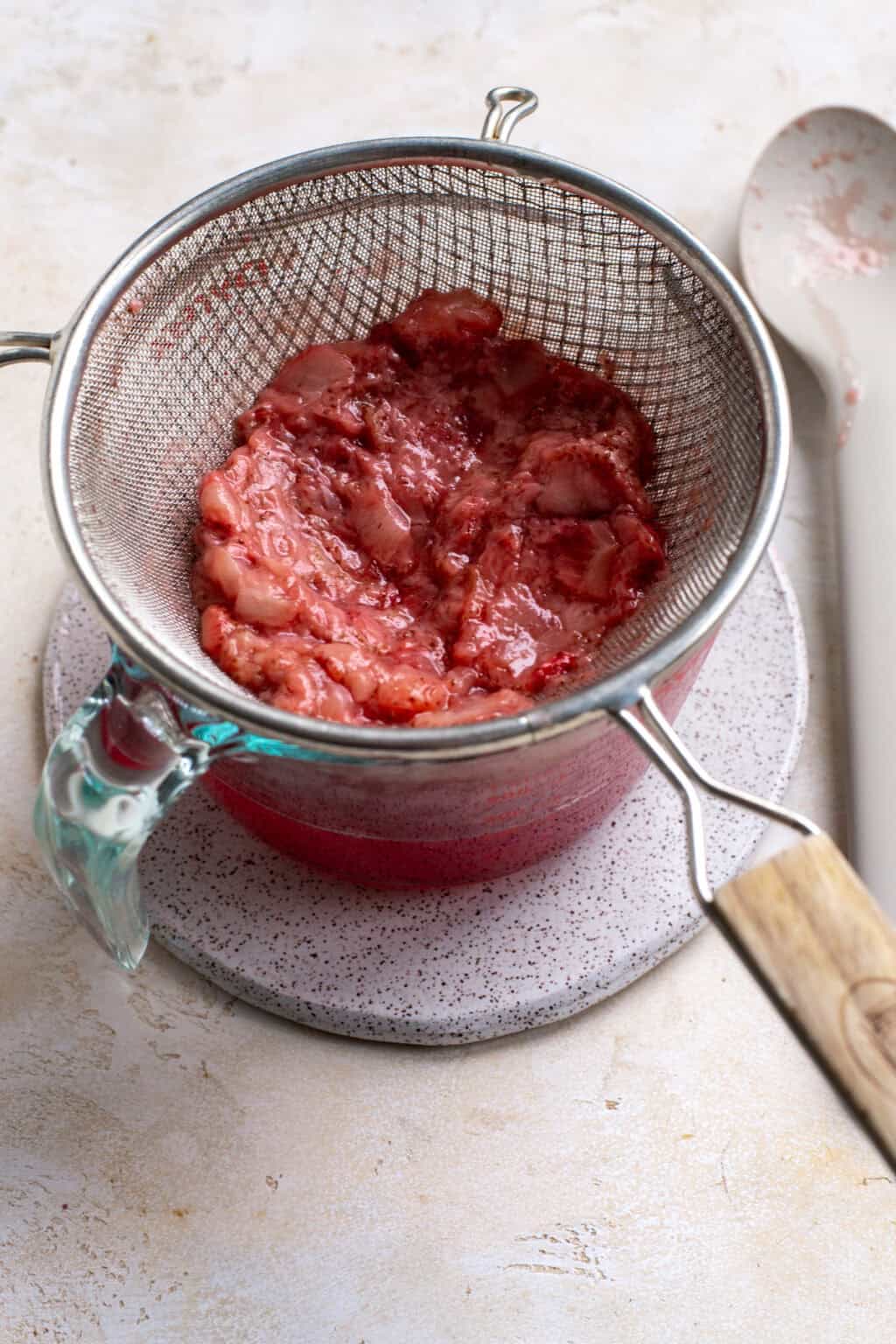 Iced Strawberry Matcha Latte • Fit Mitten Kitchen