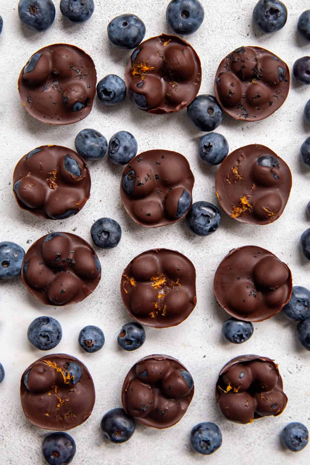 Chocolate Covered Blueberries • Fit Mitten Kitchen