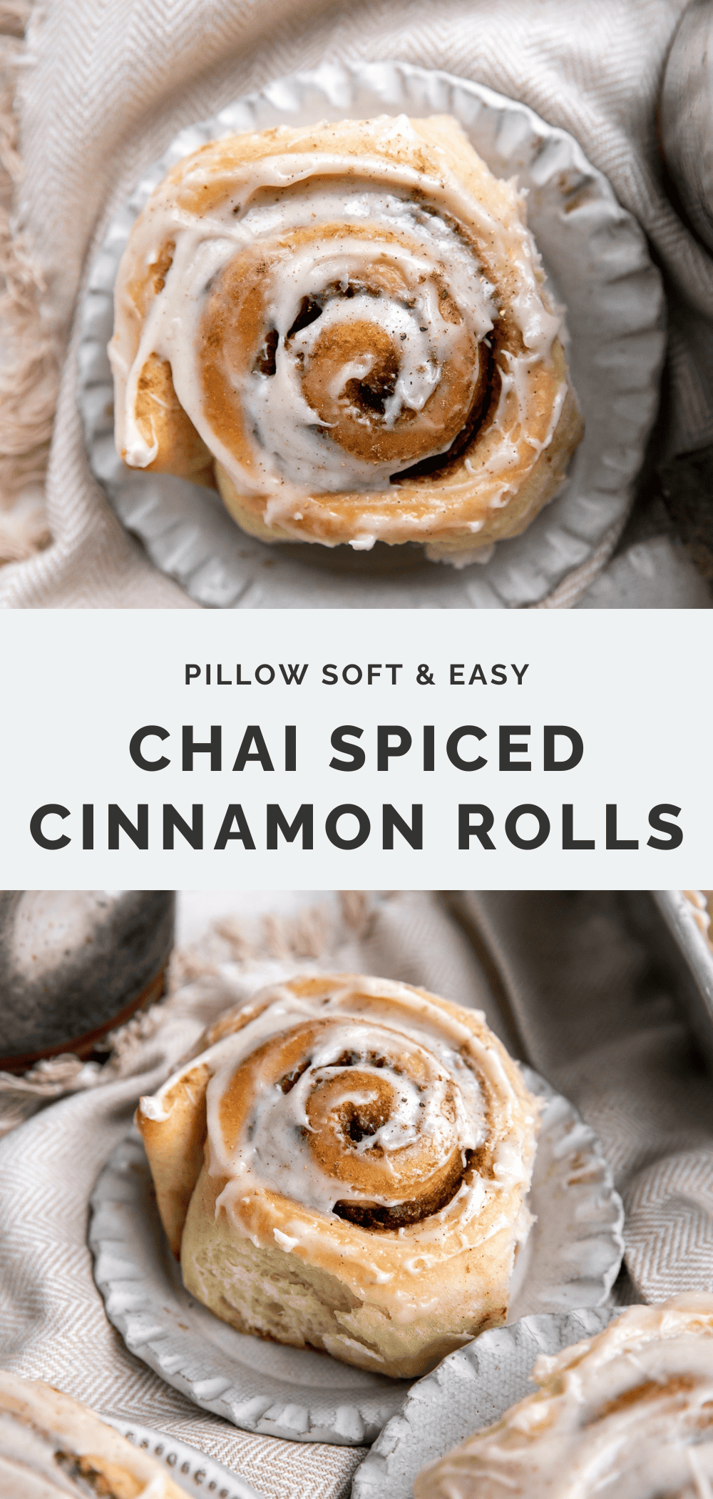 Chai Spiced Cinnamon Rolls • Fit Mitten Kitchen